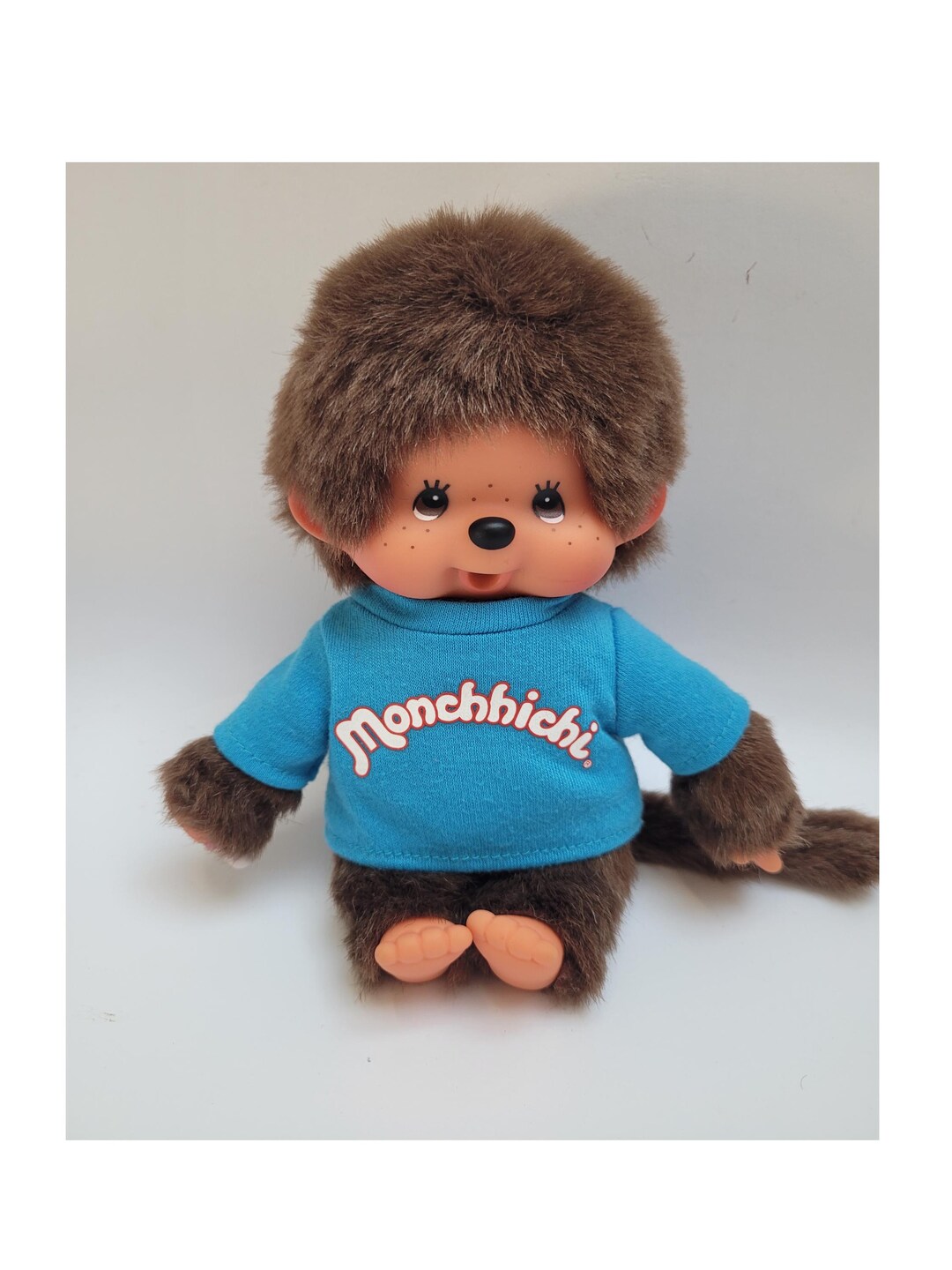 Vintage Monchhichi Monkey Doll in Original Outfit 8 Inch,top Condition ...