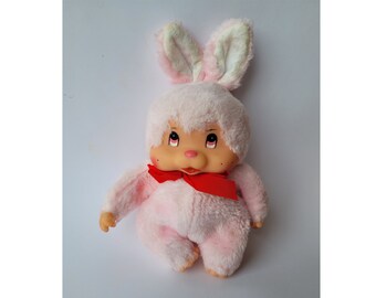 Rabbit Monchhichi - Etsy