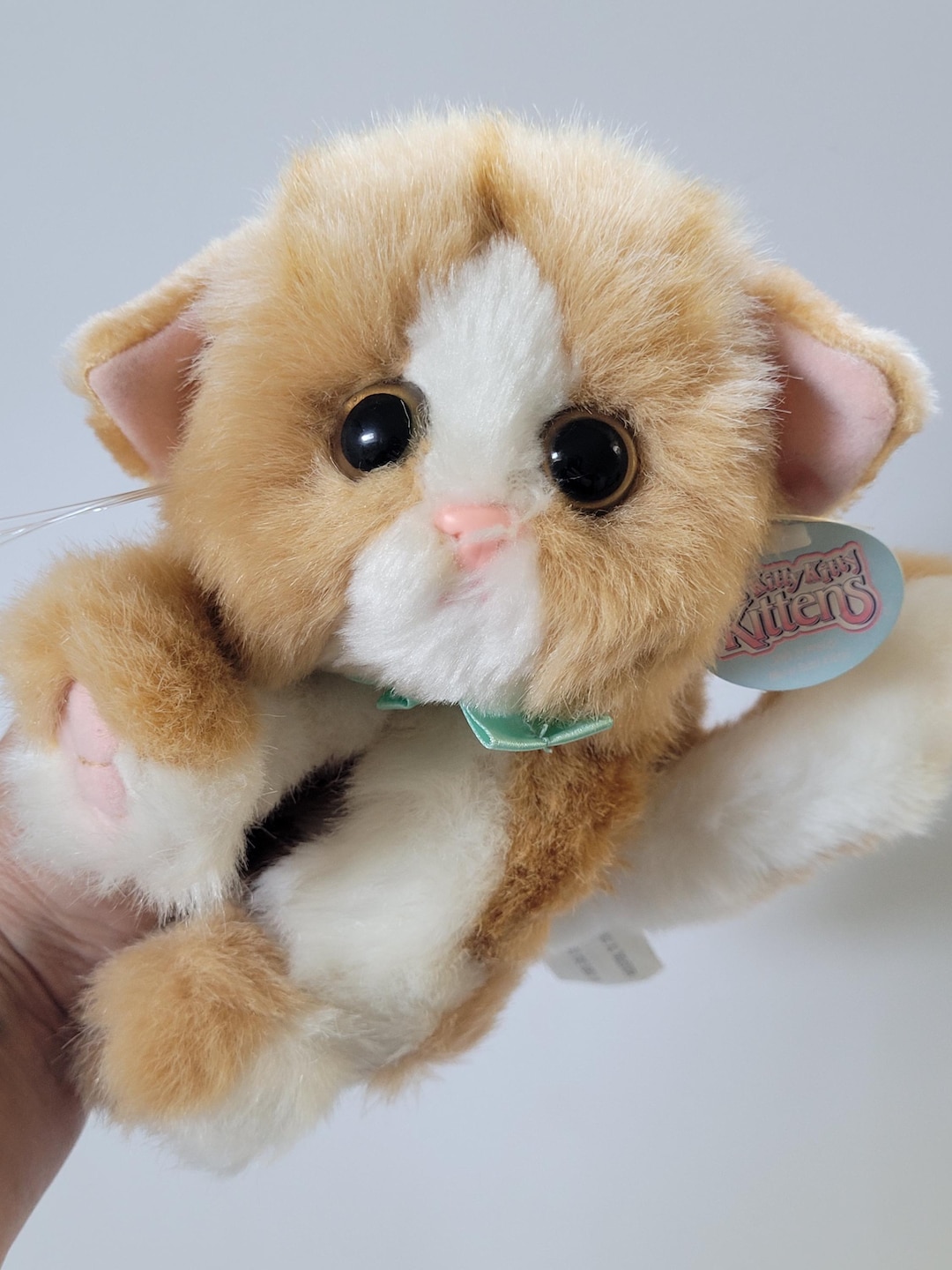 Tyco Kitty Kitty Kittens Tawny Purring Plush Vintage With Label - Etsy
