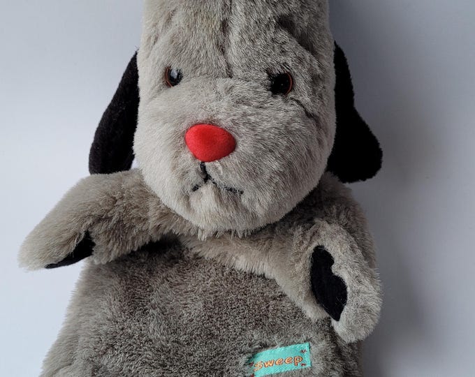 Vintage Sweep the Dog Hand Puppet Plush Soft Toy , BBC Children’s Show ...