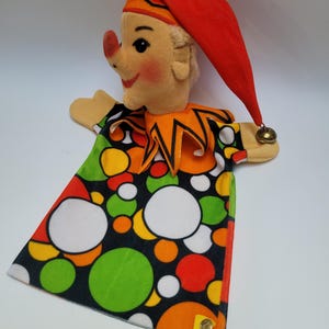 Vintage Steiff Kasper Jester Joker Hand Puppet,german Handpuppe,clown ...