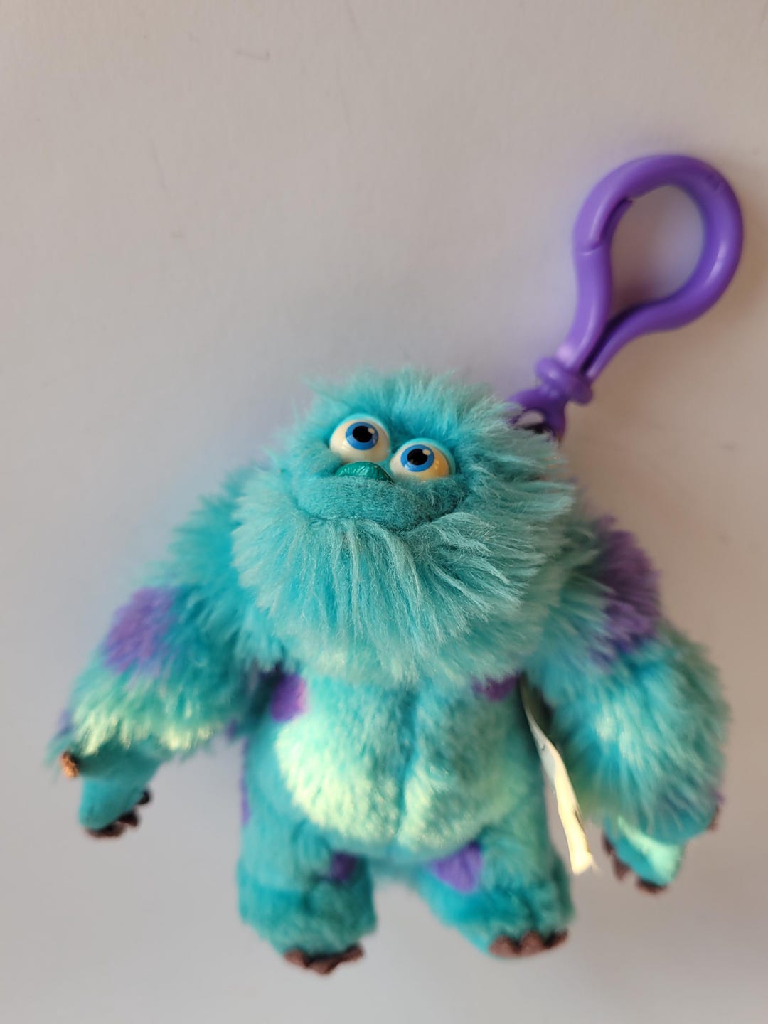 2001 Hasbro Vintage Monsters Inc Shaking Sulley Key Chains Plush 4 ...