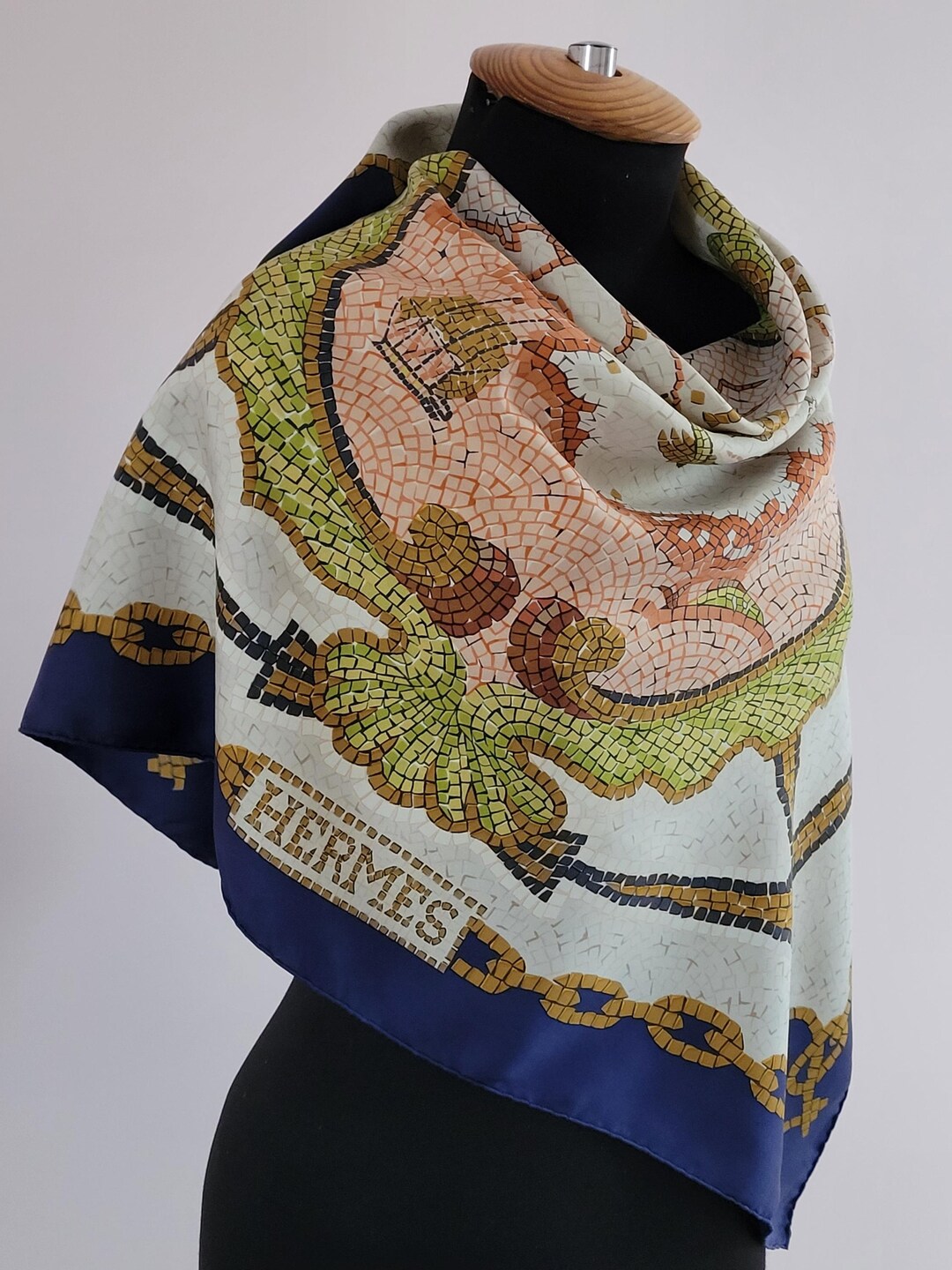 Vintage Hermes HERMÈS Provence Silk Scarf Carre by Hugo Grygkar 1991 - Etsy