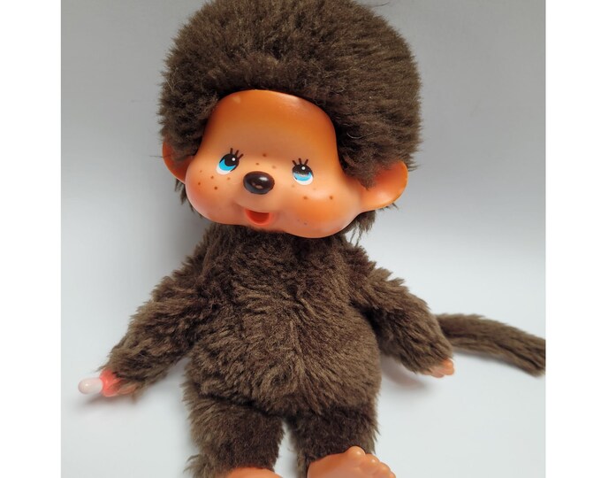 Vintage Sekiguchi Monchhichi Monkey Doll Original 1974 Label - Etsy