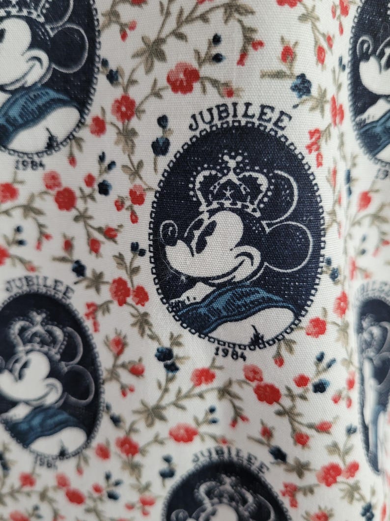 Vintage 1984 Jubilee DISNEY Donaldson Mickey Mouse Women’s Shirt Sz 42 ...