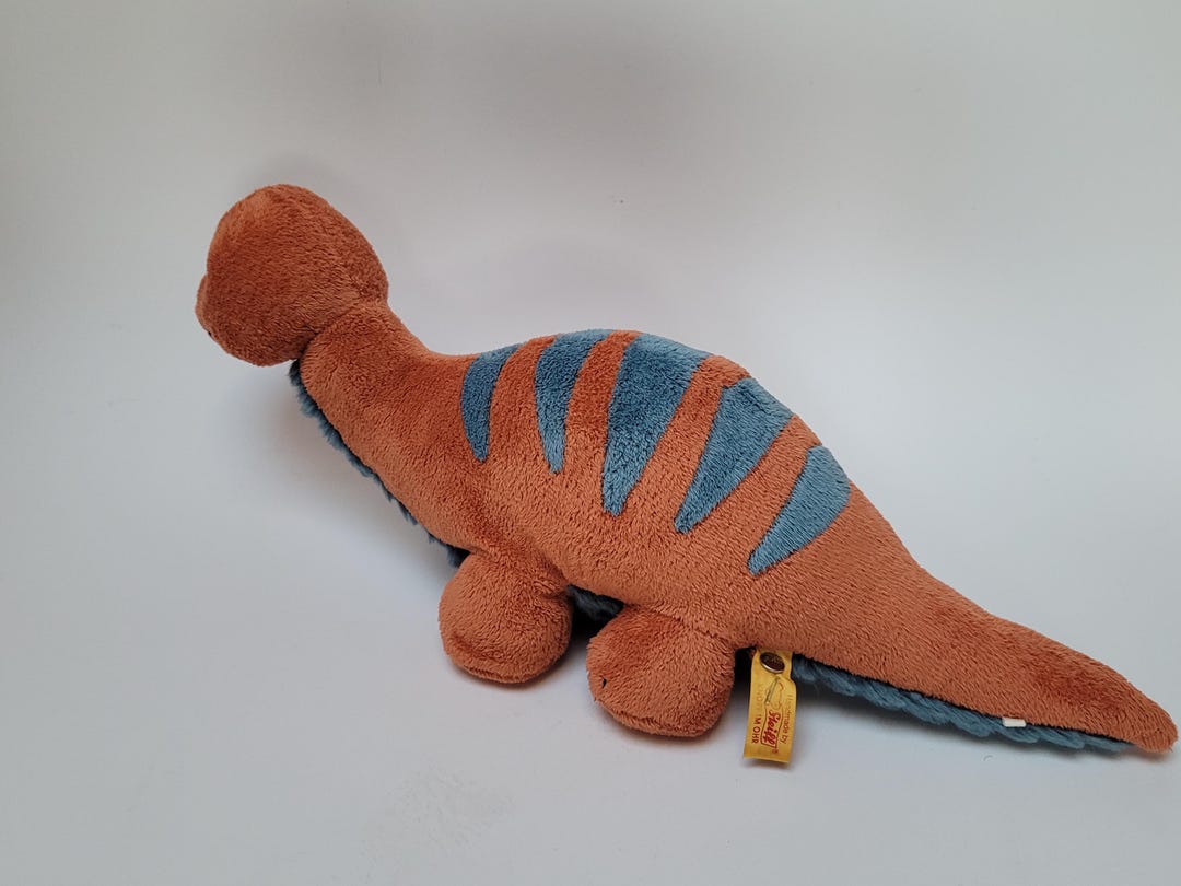 Vintage Steiff Bronko Brontosaurus Dinosaur Plush - Etsy
