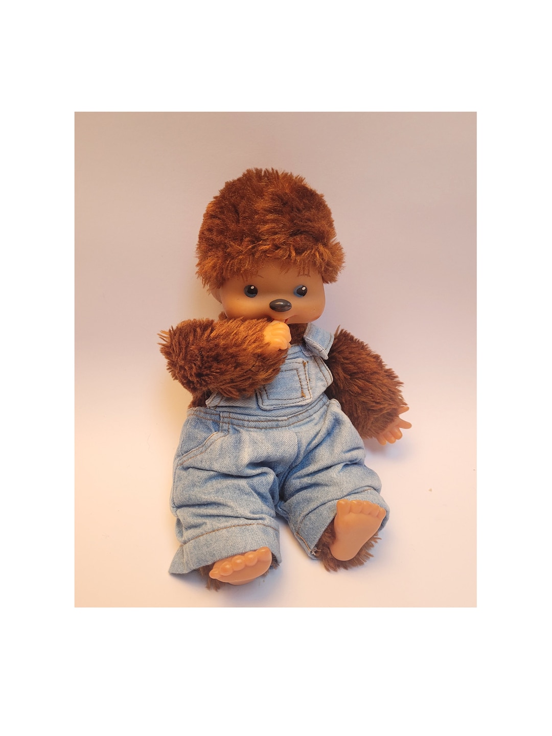 Vintage Big Monchhichi Monchichi Monkey Doll 11inch - Etsy