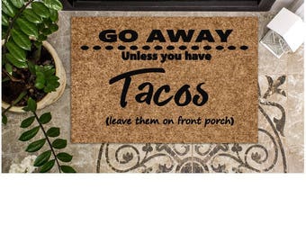 Go away doormat | Etsy