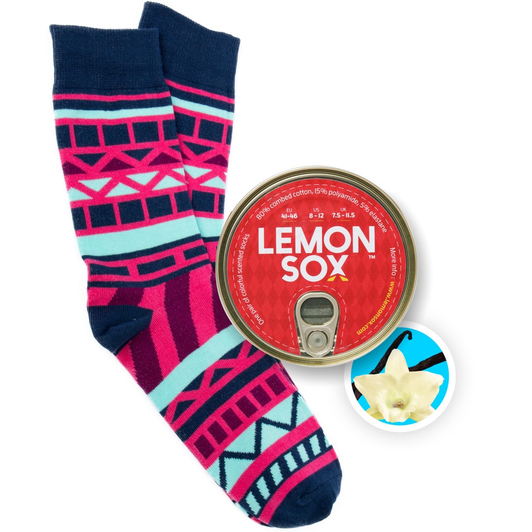 Nautical Rose / Vanilla Scented and Canned Socks Mens Socks - Etsy