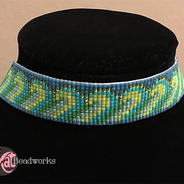 Loom Beaded Necklace - Etsy