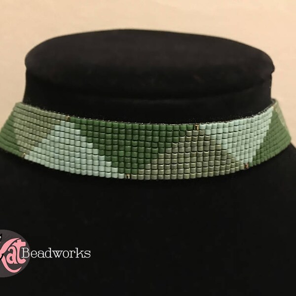 Loom Beaded Necklace - Etsy