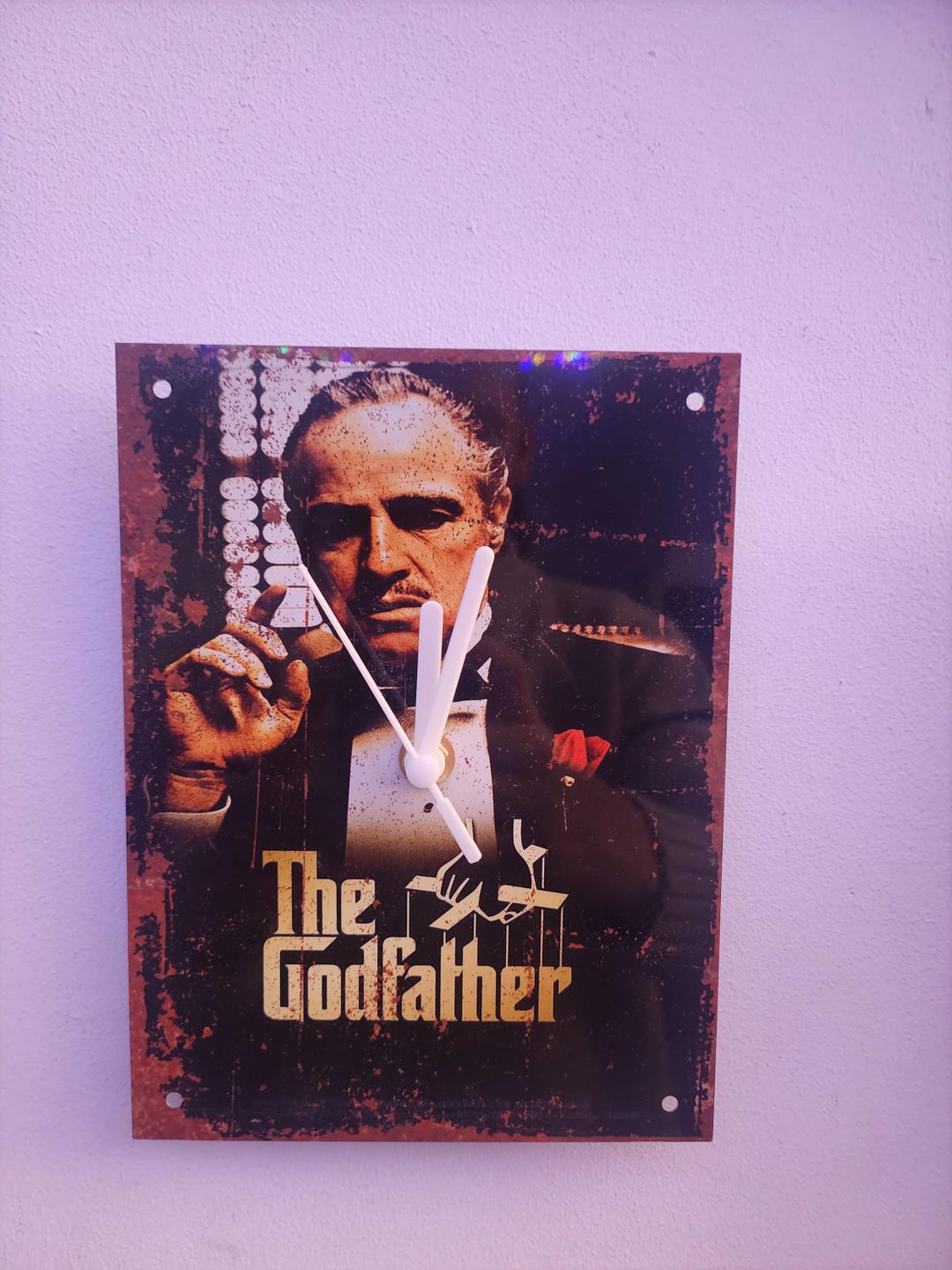 Godfather Metal Clock Sign - Etsy