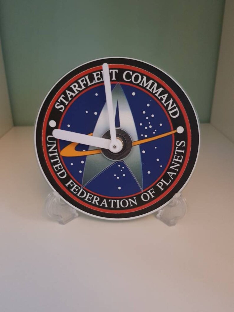 Star Trek Clock - Etsy UK