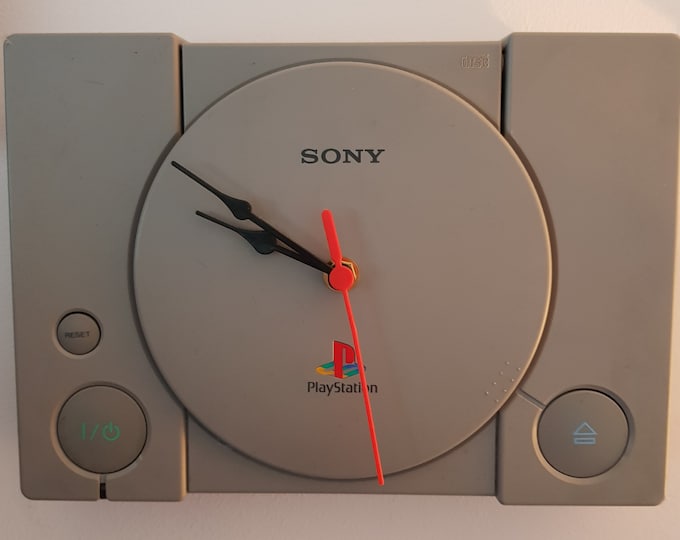 Playstation One Wall Clock - Etsy UK