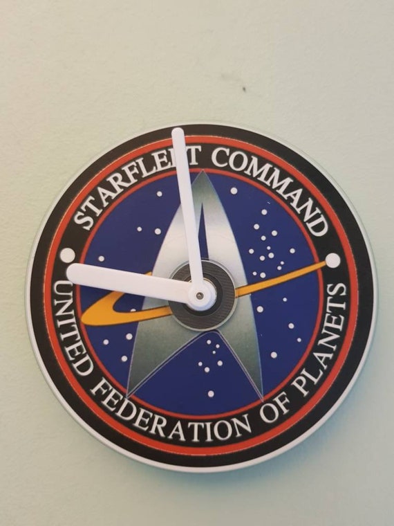 Star Trek Clock | Etsy UK