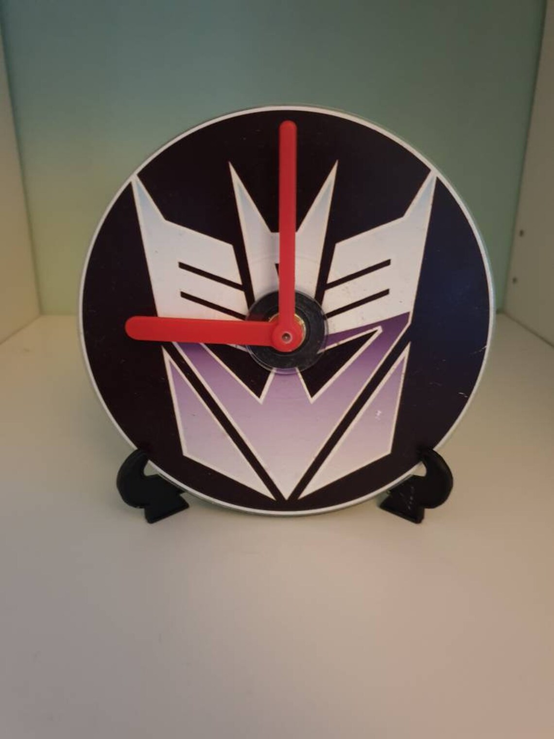 Transformers Decepticons CD Clock | Etsy