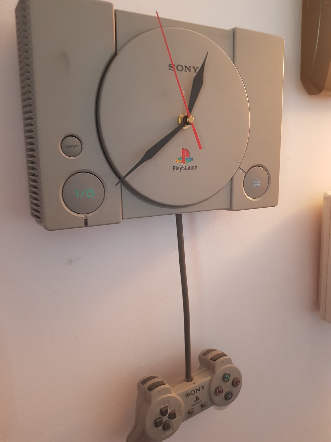 Playstation 1 Pendulum Clock - Etsy