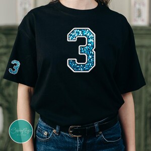 Blue Sequin Varsity Alphabet Clip Art, Faux Embroidery (digital ...
