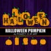 Halloween Digital Alphabet, Pumpkin Alphabet Clip Art, Alphabet Clipart ...