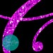 Purple Glitter Alphabet, Numbers and Punctuation Clip Art, Digital ...