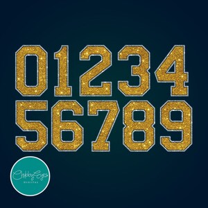 Gold Silver Glitter Varsity Alphabet Clip Art, Sport College Style ...