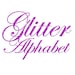 Purple Glitter Alphabet, Numbers and Punctuation Clip Art, Digital ...