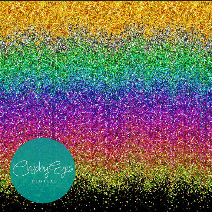 Chunky Mix Glitter Confetti Borders Digital Glitter Clip Art - Etsy