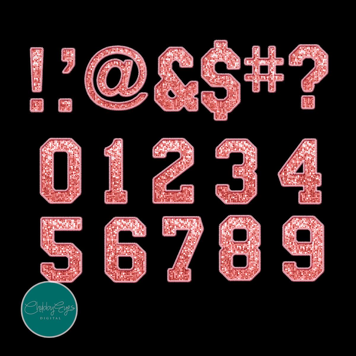 Orange Sequin Varsity Alphabet Clip Art, Sport College PNG Letters ...