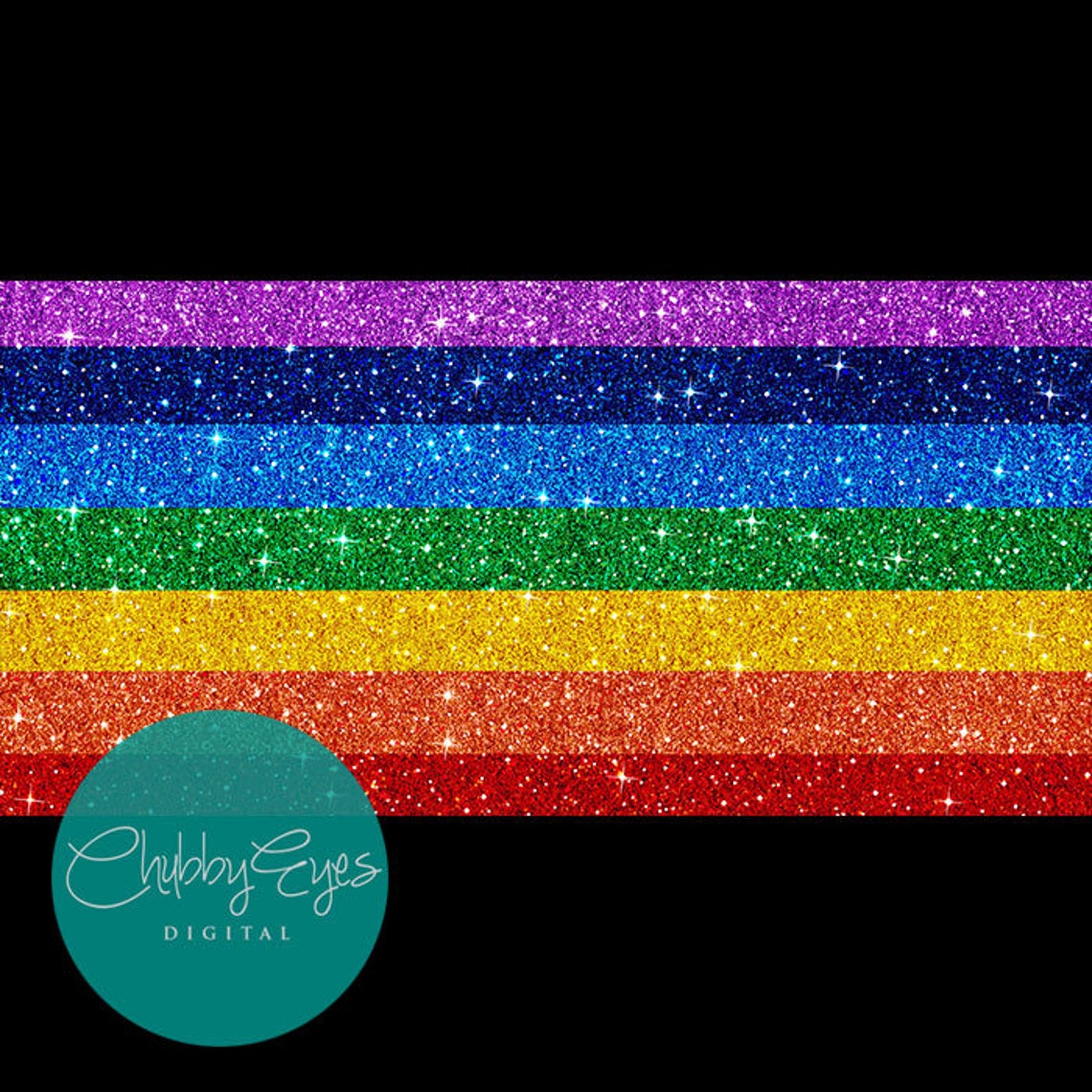 Glitter Rainbow Clip Art, Colorful Rainbow Glitter, Glitter, Clipart ...