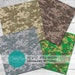 Pixelated Camouflage Digital Papers, Colorful Scrapbook Papers ...