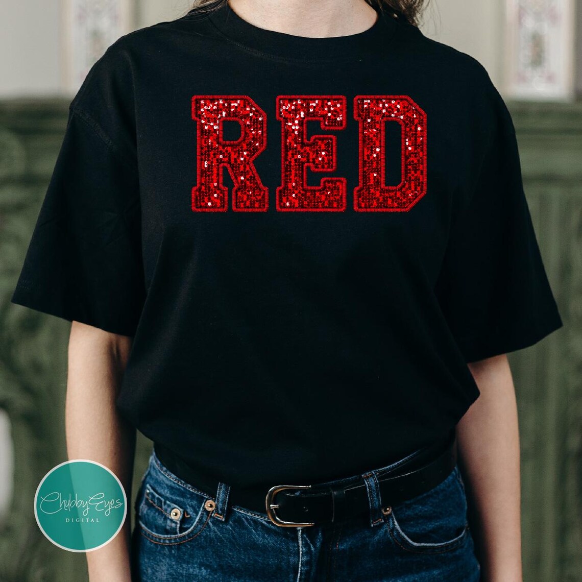 Red Sequin Varsity Alphabet Clip Art, Sport College PNG Letters ...