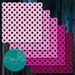 Pink Glitter Polka Dot Digital Papers, Scrapbook Papers Black Polka ...