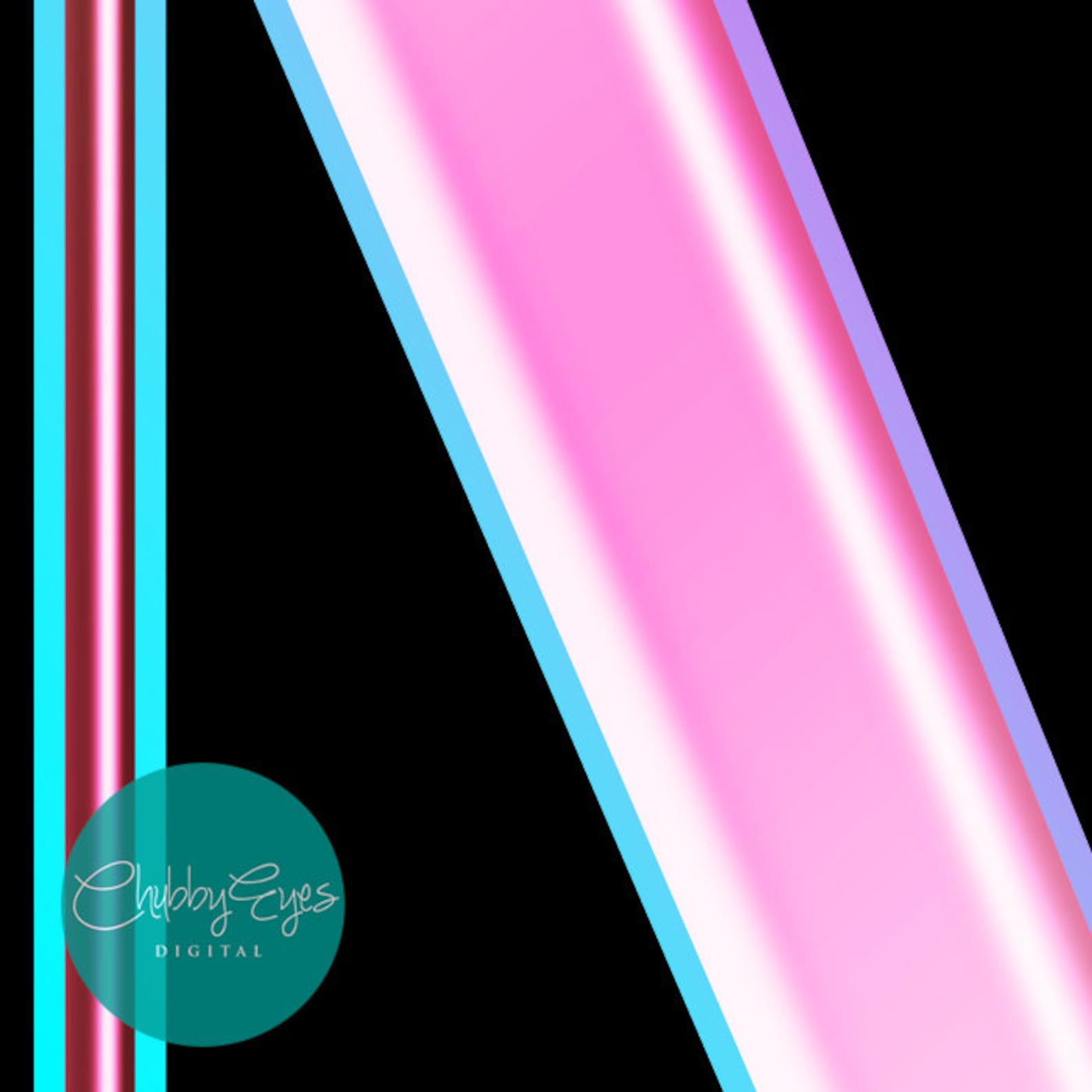 Metallic Pink Digital Alphabet Numbers and Punctuation Clip - Etsy