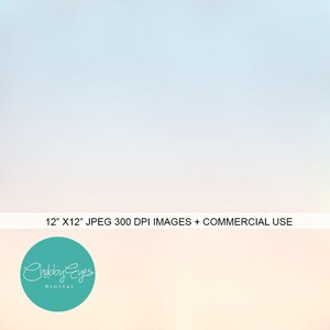 Pastel Ombre Digital Papers, Colorful Scrapbook Papers, Gradient ...