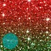 Christmas Red Green Glitter Digital Alphabet, Numbers, Punctuation Clip ...