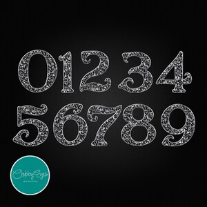 Black Glitter Alphabet Clip Art, Glam Clip Art- Digital Instant ...