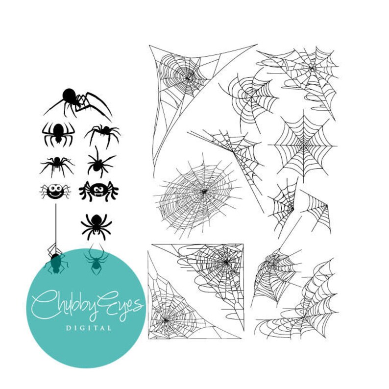 Halloween Clip Art, Pumpkin, Ghost, Spiderweb, Haunted House Clip Art ...