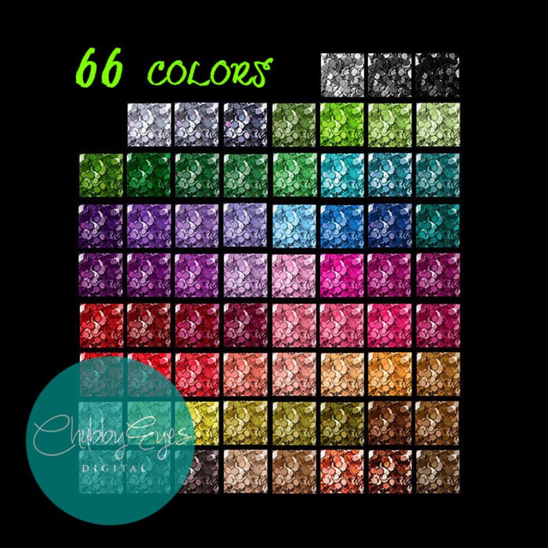 66 Chunky Glitter Strips Borders Digital Glitter Clip Art - Etsy