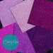 Purple Glitter Digital Papers, Scrapbook Papers Purple Sparkles Clipart ...