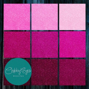 Pink Glitter Digital Papers, Scrapbook Papers Pink Sparkles Clipart ...
