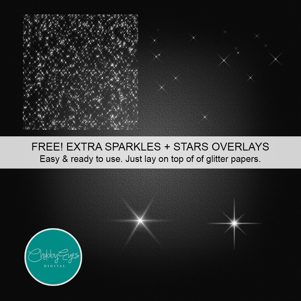 Gold Silver Chunky Glitter Digital Papers Seamless Scrapbook - Etsy