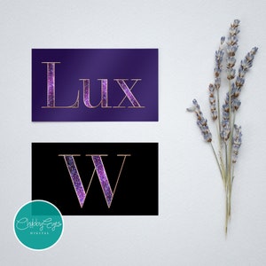 Purple Glitter Alphabet Clip Art, Lettering Clip Art- Digital Instant ...