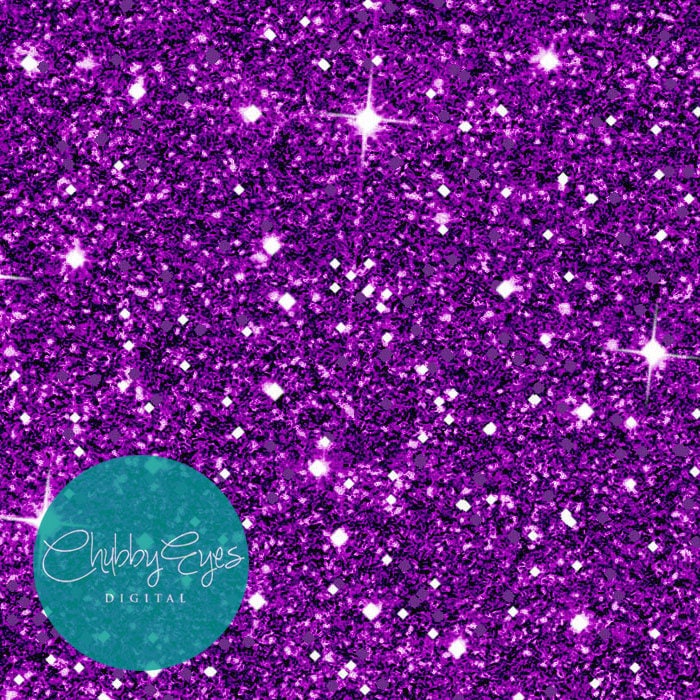Purple Glitter Digital Papers, Scrapbook Papers Purple Sparkles Clipart ...