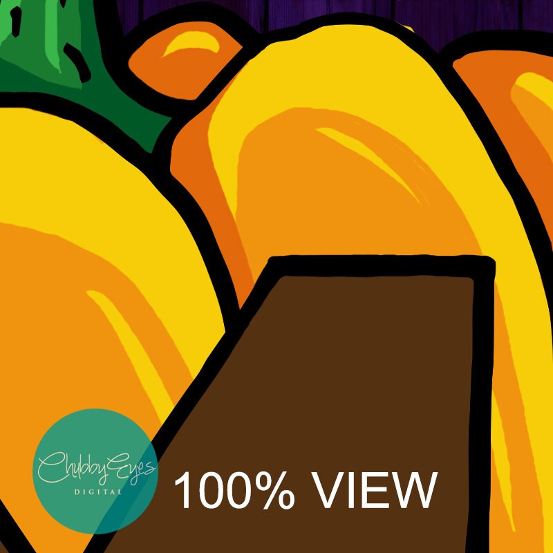 Halloween Digital Alphabet Pumpkin Alphabet Clip Art | Etsy