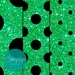 Green Glitter Polka Dot Digital Papers, Scrapbook Papers Black Polka ...