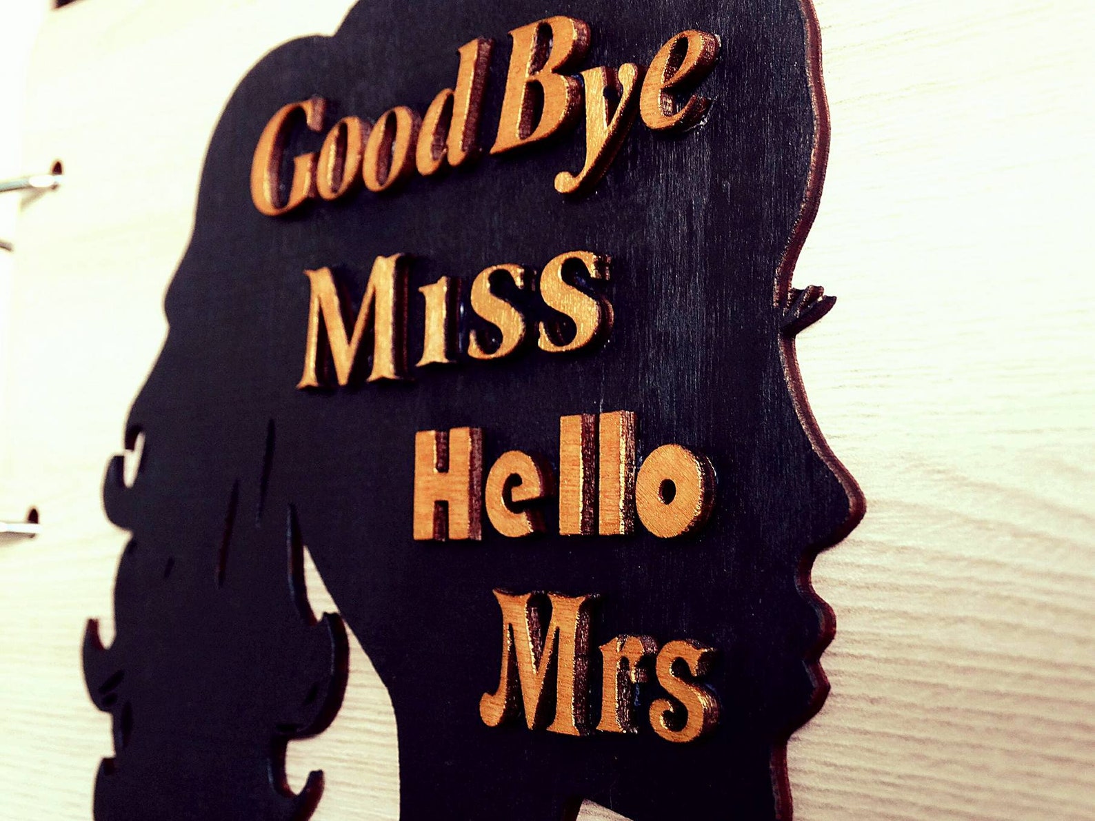 Goodbye Miss Hello Mrs. Photo Album for the Bride's Party - Etsy