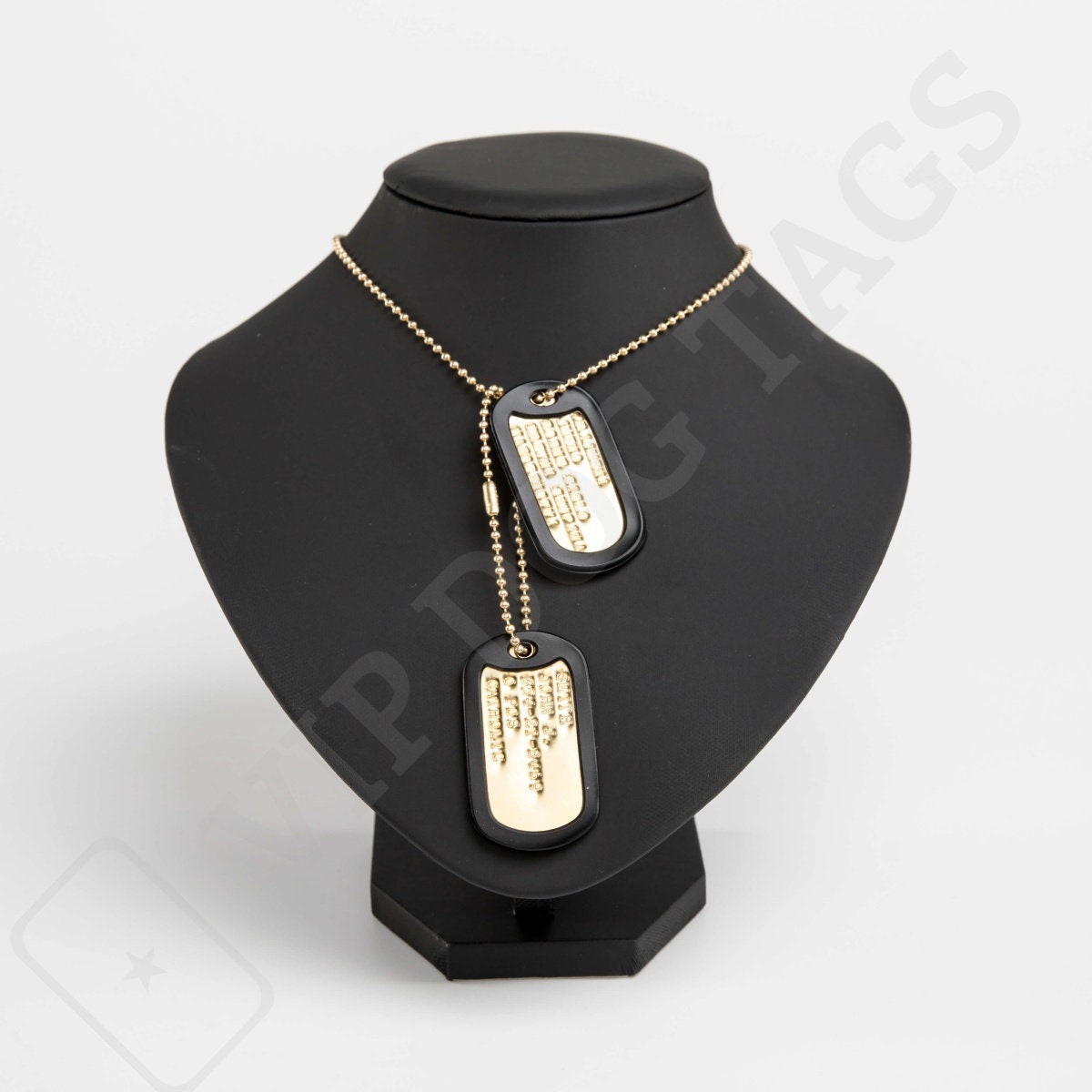 Original Gold US Dog Tags - Army Military Milspec Stamps/marks ...