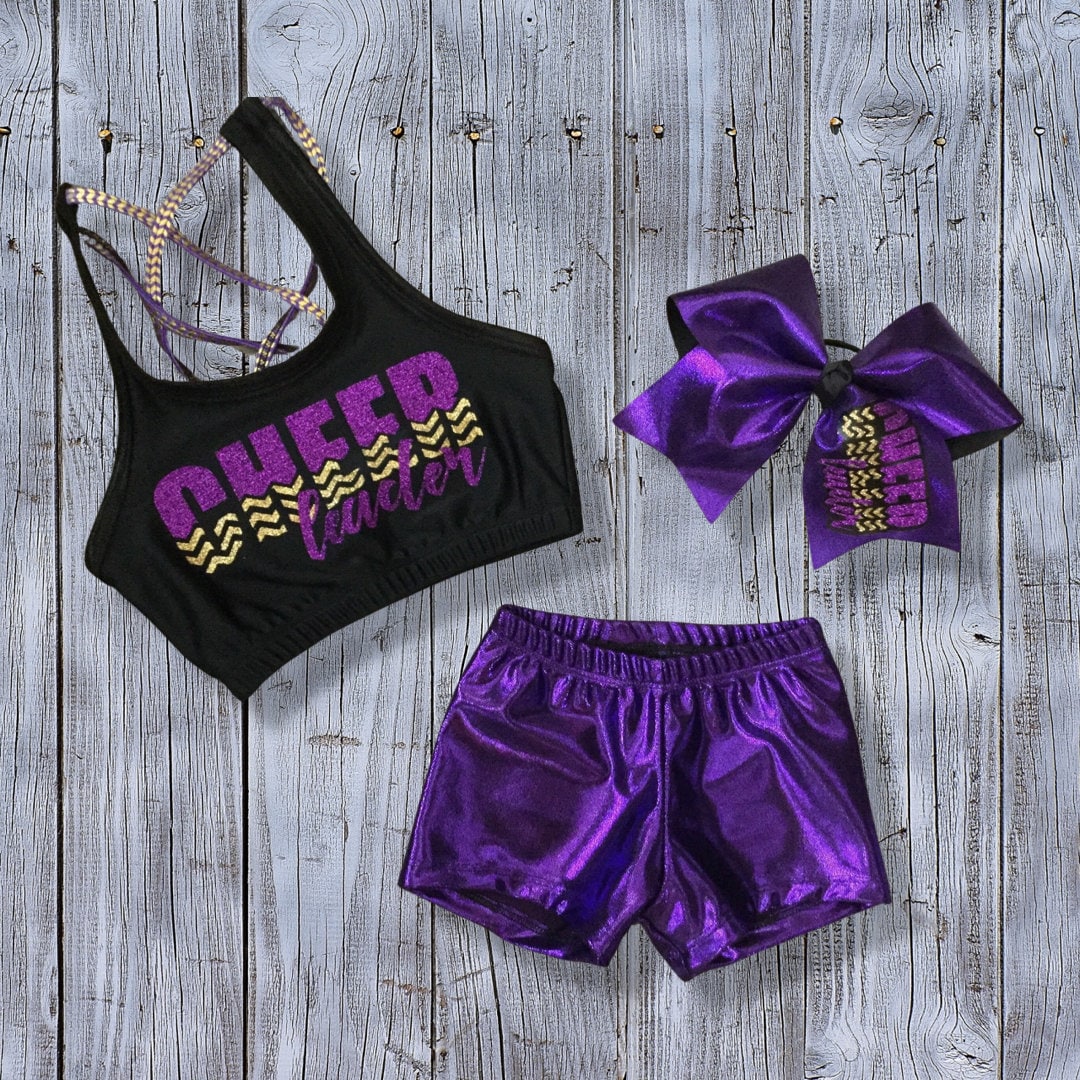 Girls Cheerleader,cheer Outfit,cheer Clothes,cheer Wear,kids Cheer ...