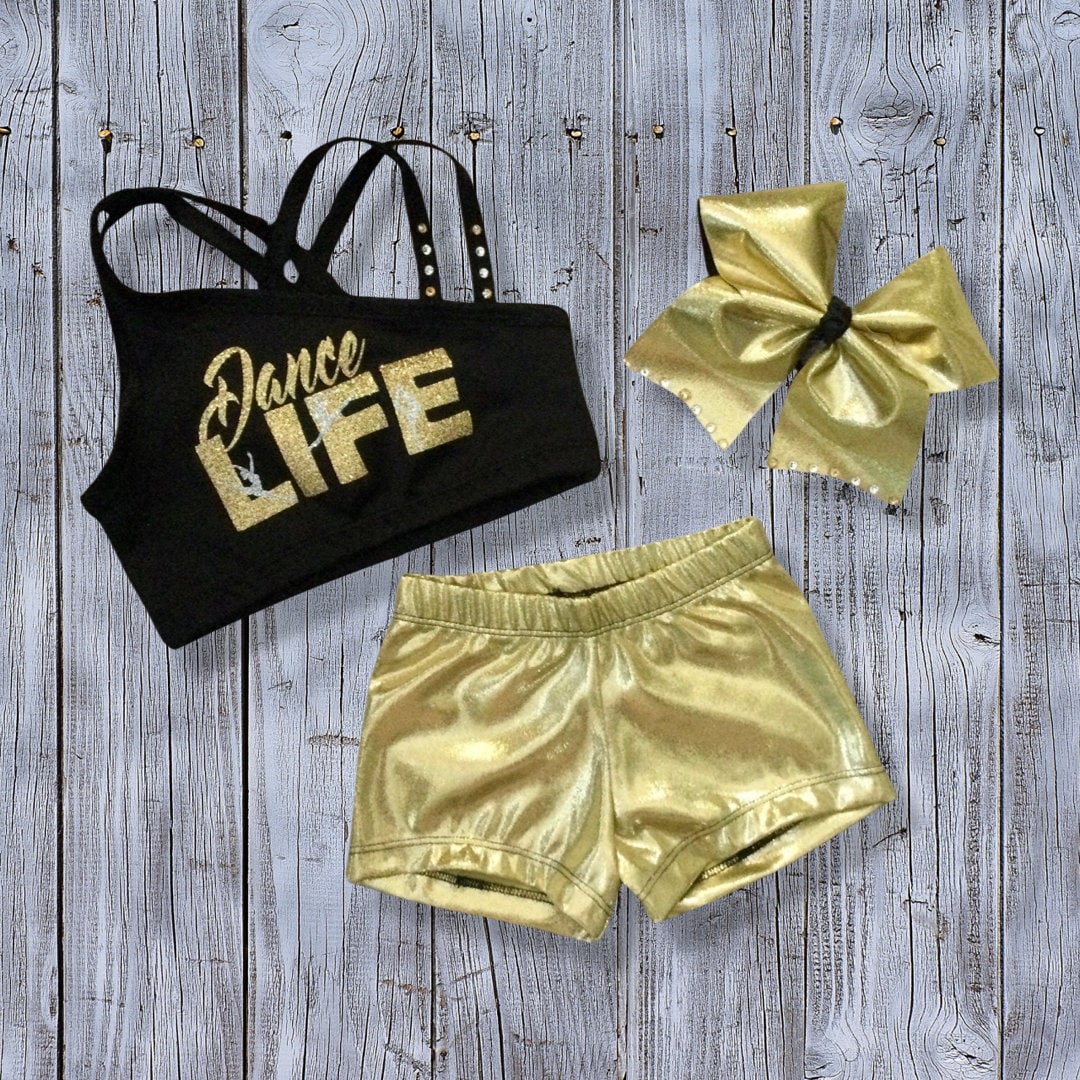 Girls Dancewear, Kids Dancewear, Girls Dance Set, Girls Dance Outfit ...