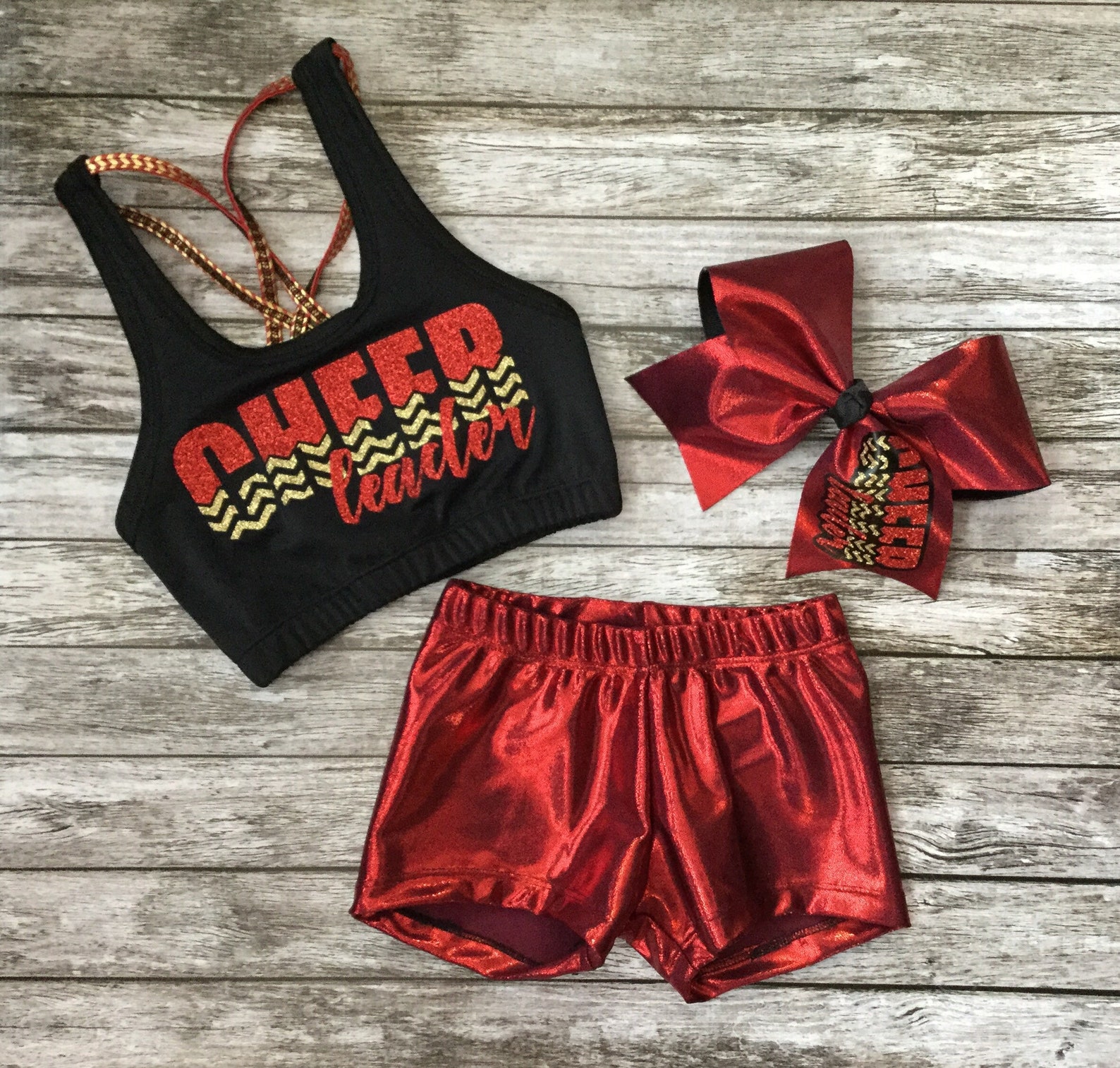 Girls Cheer Outfitkids Cheer Outfitcheer Clothescheer - Etsy